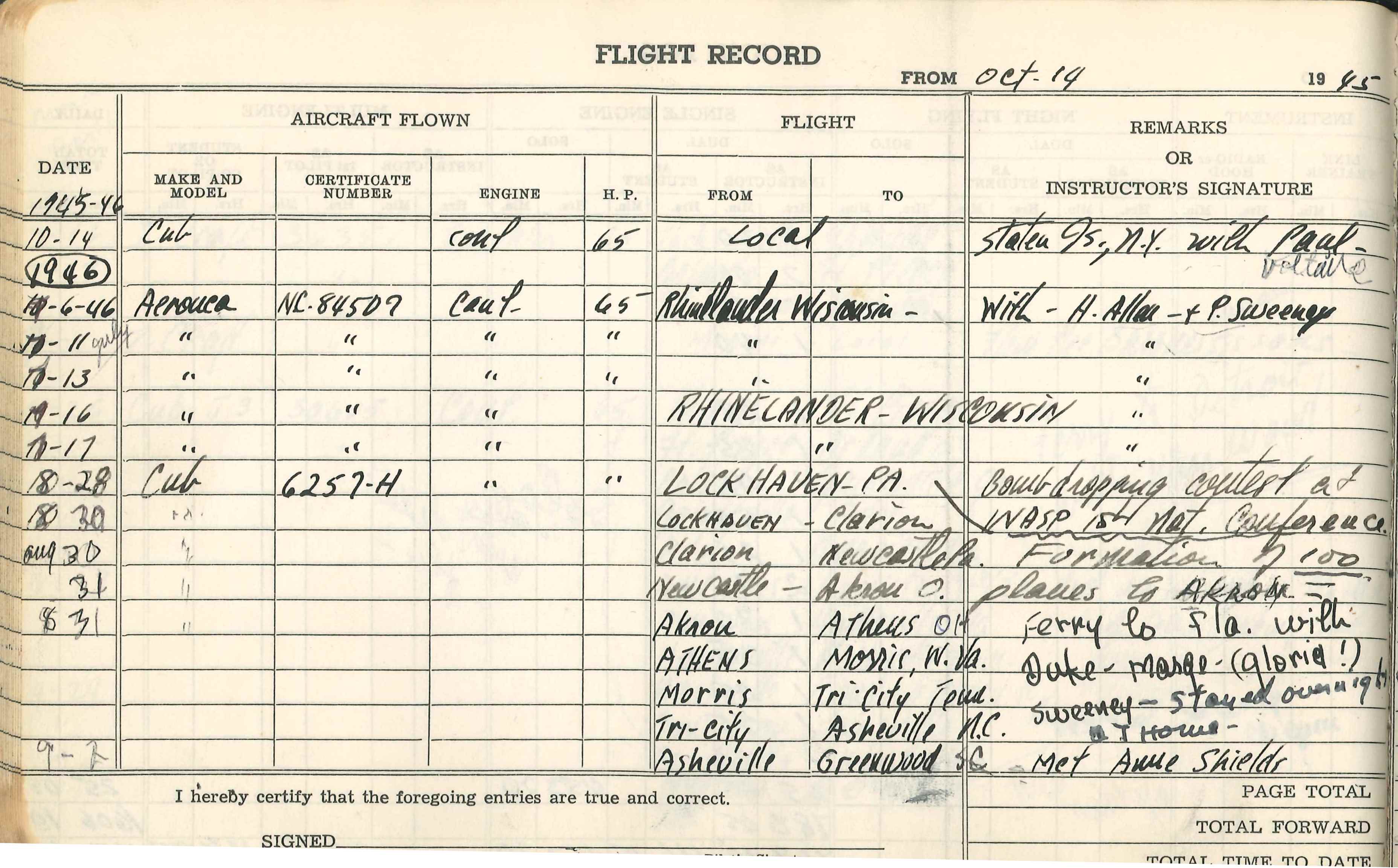 Dot s Log Book